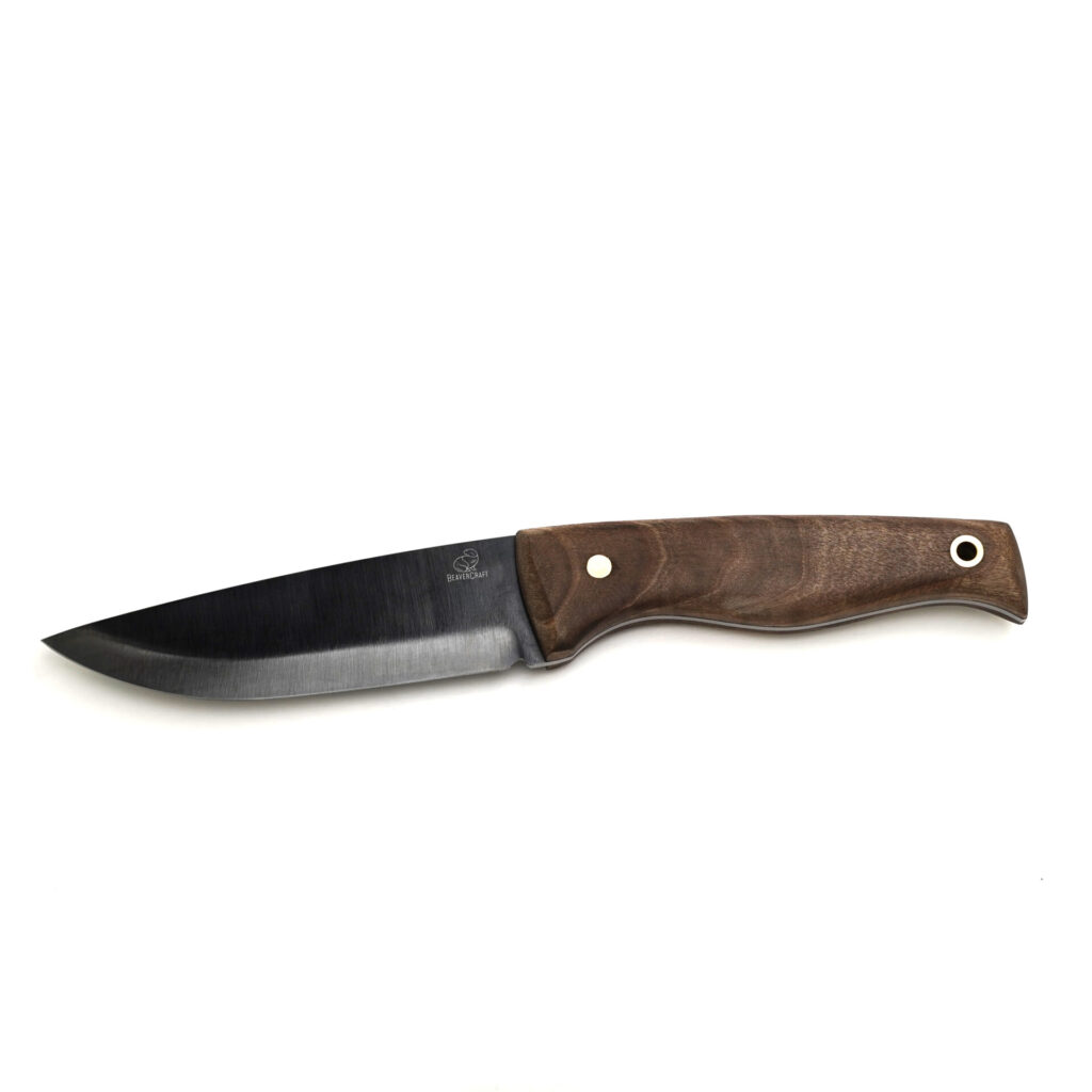 BeaverCraft BSH3 Carbon Steel Bushcraft Knife » Meat Solution